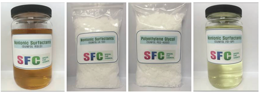 Surfactants, Paper Chemicals, Polyurethanes, PE WAX, Softeners - Korean ...